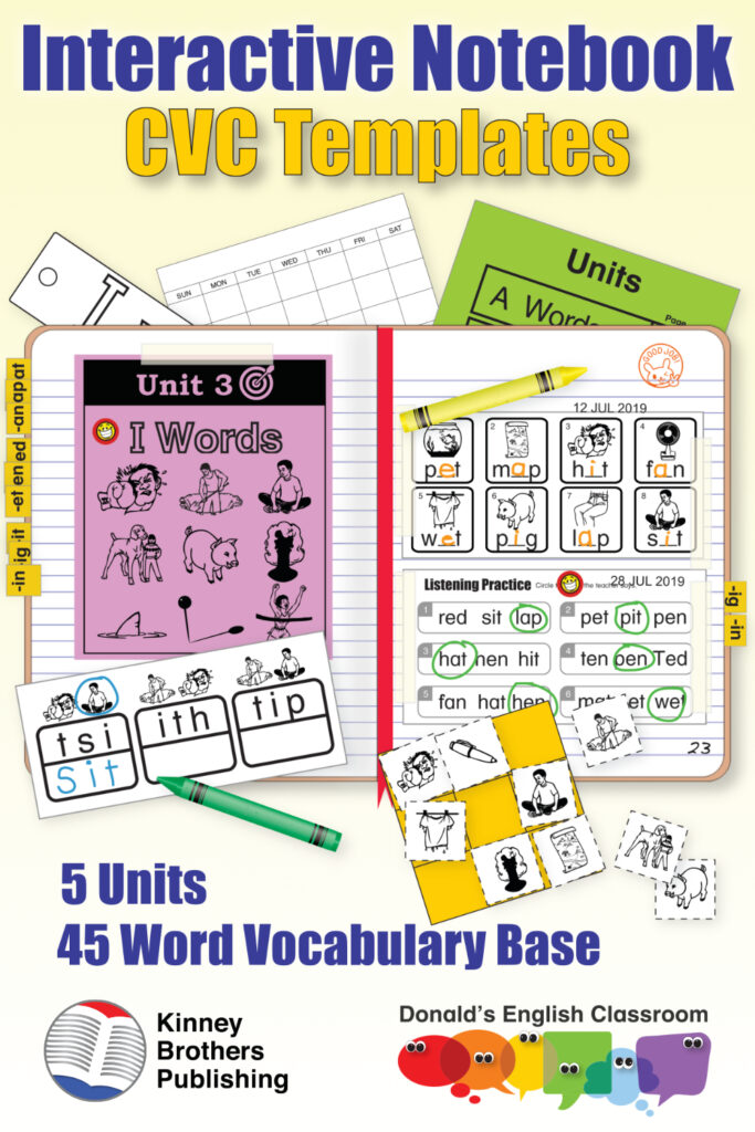 CVC Interactive Notebook Templates