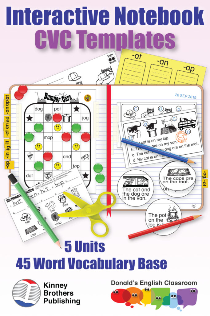 CVC Interactive Notebook Templates