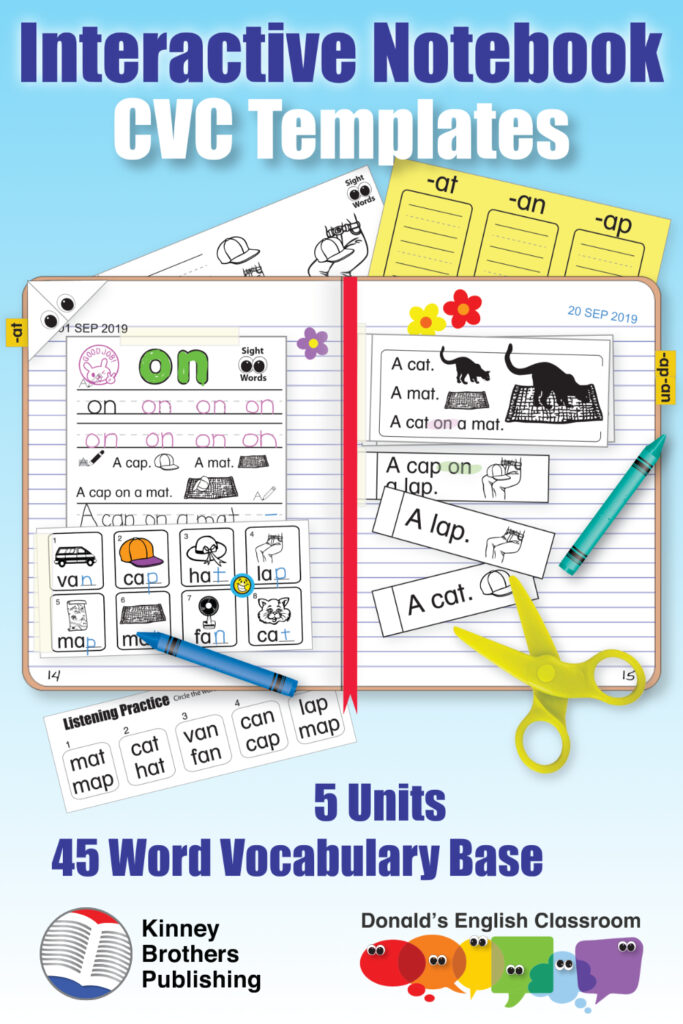 CVC Interactive Notebook Templates