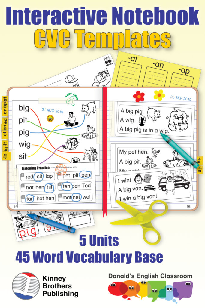 CVC Interactive Notebook Templates