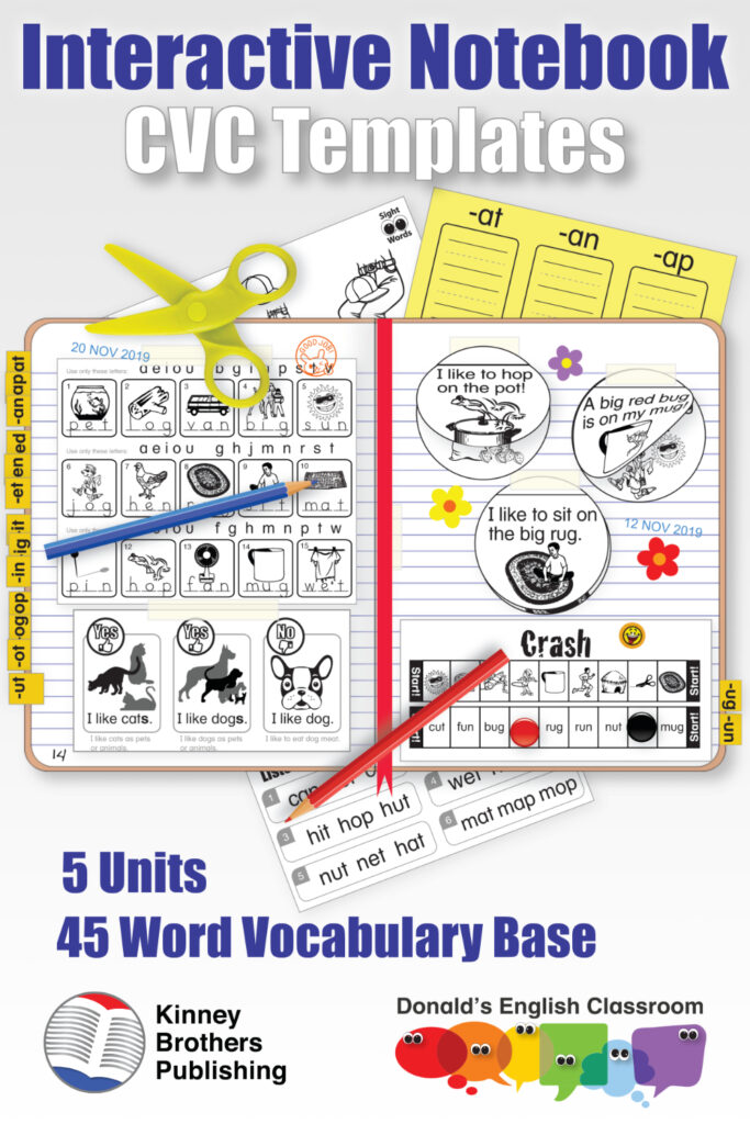CVC Interactive Notebook Templates