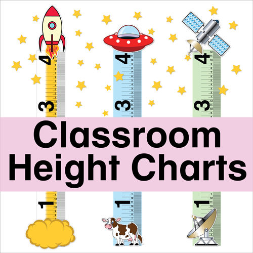 Classroom Height Charts School Supplies